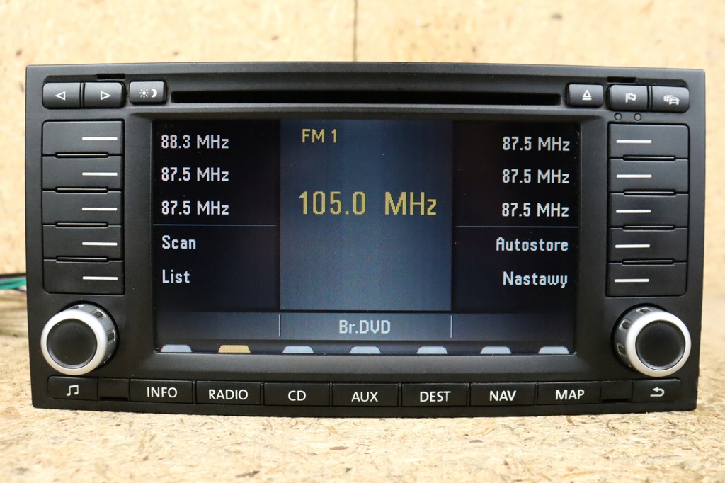 Radio Nawigacja VW Touareg 7L6 VW T5 MFD2 EU + KOD - 13246424727 ...