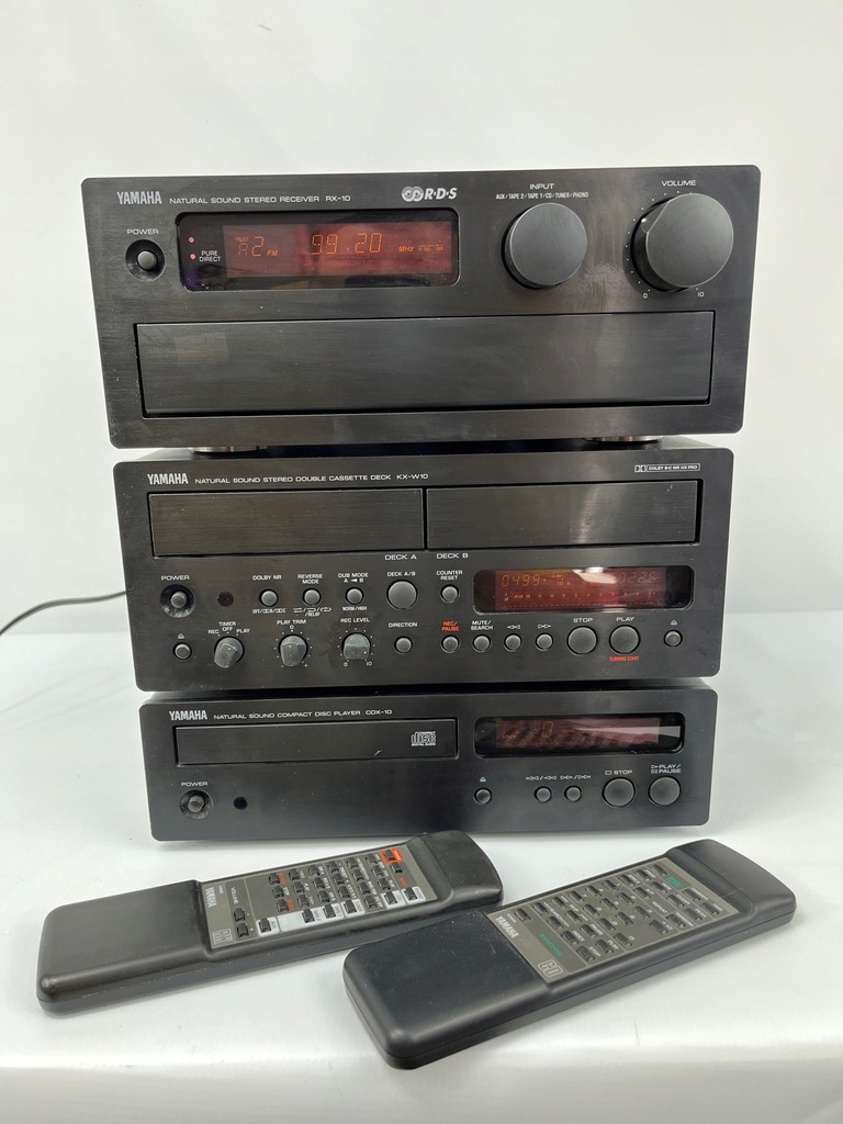 Zestaw HIFI YAMAHA RX-10/KX-W10/CDX - 11988818556 - oficjalne archiwum ...