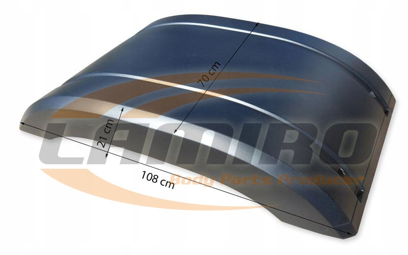 MERCEDES ACTROS 2012r- BŁOTNIK TYŁ GÓRNY NISKI - 11310858418 ...