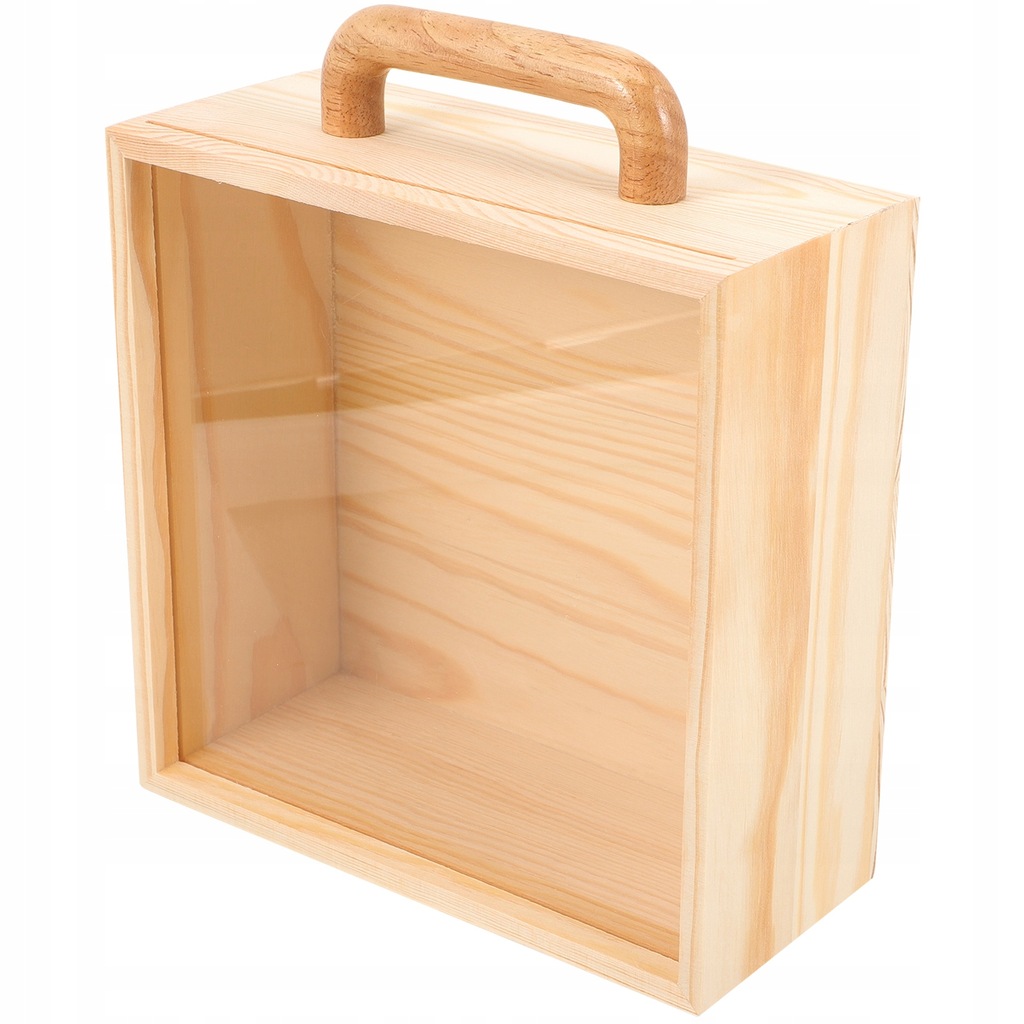 Storage Box Handle Home Décor Rustic Money Box - 13359073757 ...
