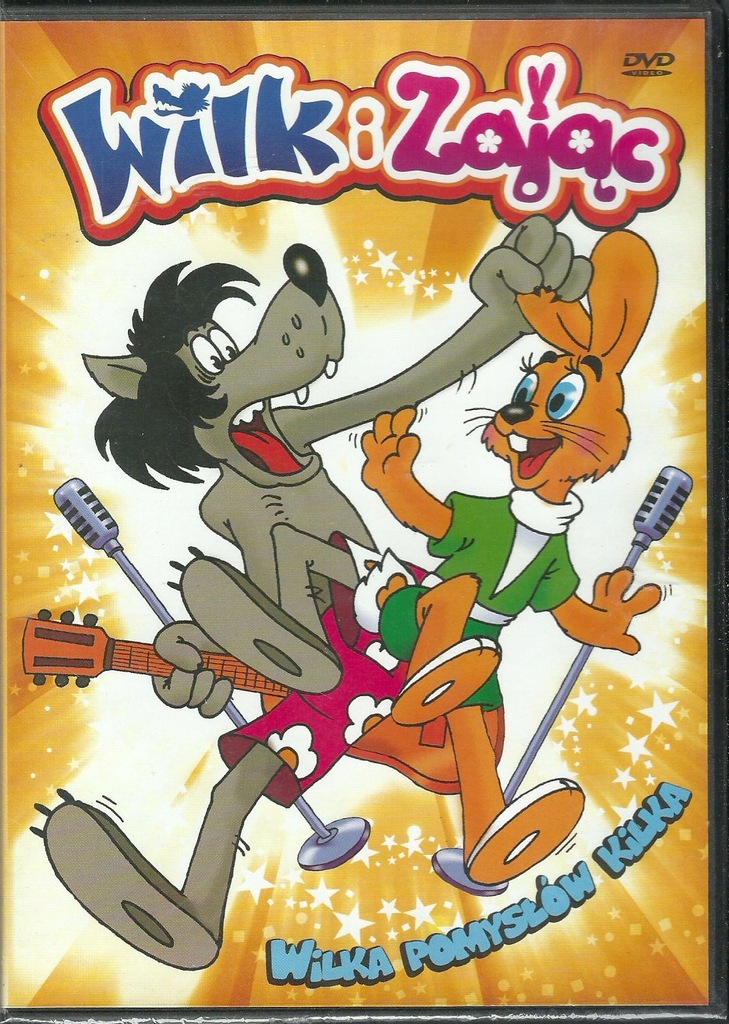 WILK I ZAJĄC WILKA POMYSŁÓW KILKA FOLIA 95 MINUT - 12950617774 - oficjalne archiwum Allegro