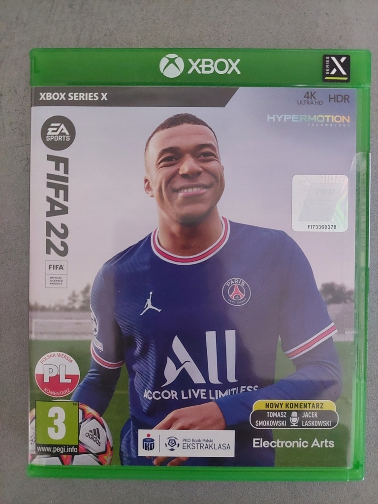 FIFA 22 Xbox Series PL - 13145472236 - oficjalne archiwum Allegro
