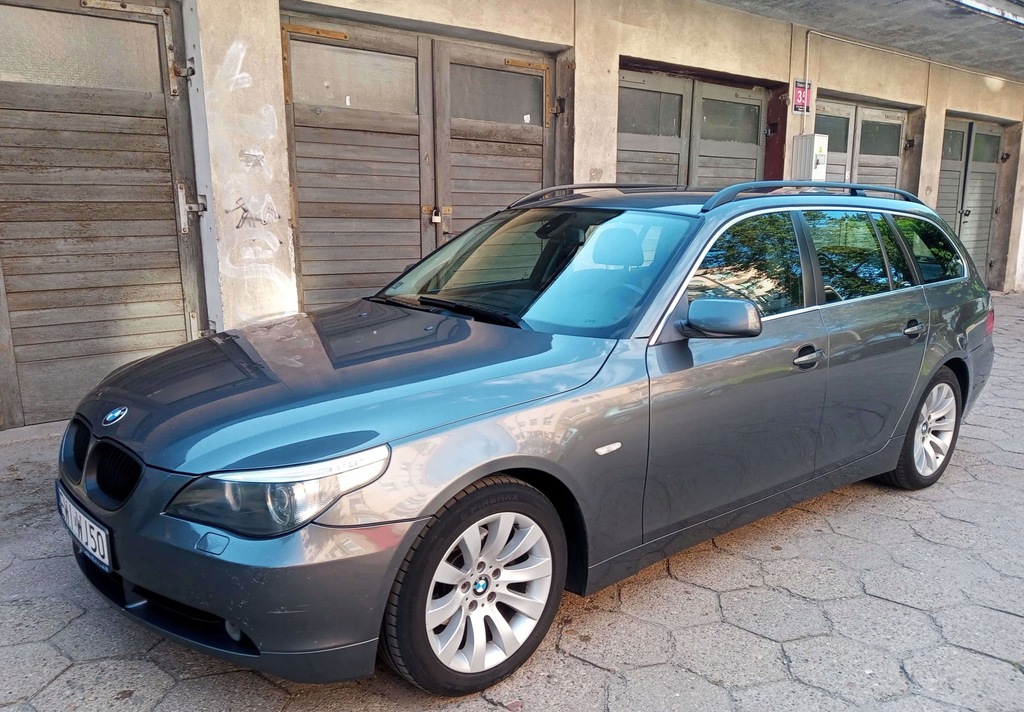 BMW Seria 5 BMW 5 e62 2.5d automat, sportsitze... - 14297552245 - oficjalne archiwum Allegro