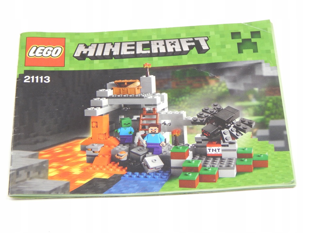 LEGO INSTRUKCJA MINECRAFT 21113 - 8701784212 - oficjalne archiwum Allegro