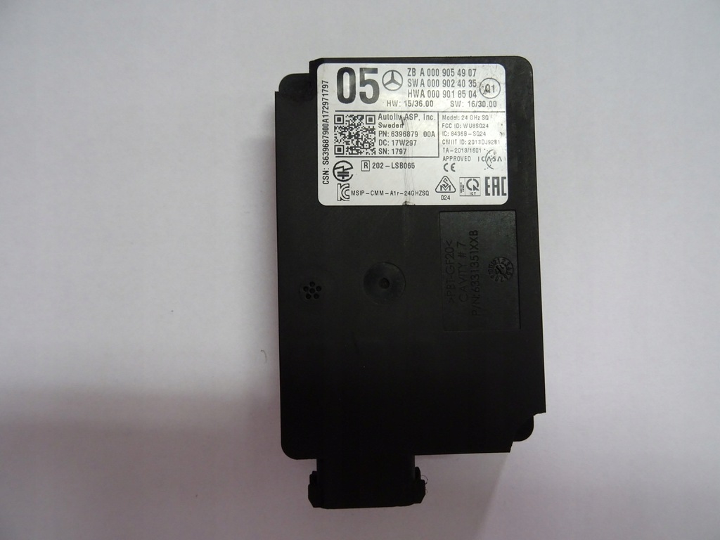 MERCEDES A0009054907 MODUŁ SENSOR RADAR - 13707675366 - oficjalne ...