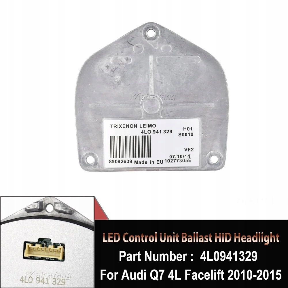 4LO941329 LED Ballast Headlight Control Unit For Audi Q7 4L Facelift 10-15 - 15485714575 ...