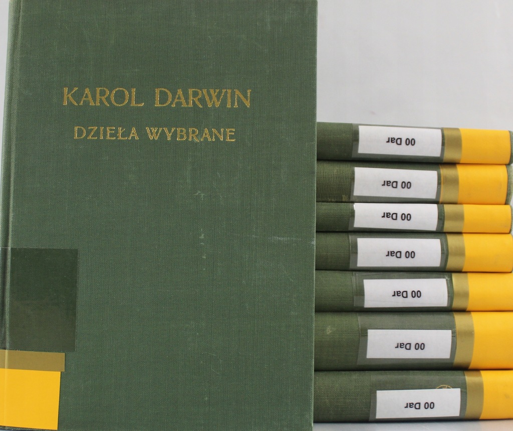 Karol Darwin Dzieła wybrane 8 tomów - 12335787278 - oficjalne archiwum Allegro