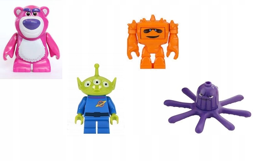 LEGO TOY STORY Miś ,Alien, Chunk ,Ośmiornica - 10967160976 - oficjalne ...