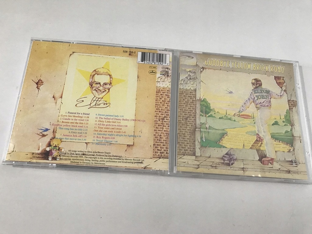 CD Elton John Goodbye Yellow Brick Road STAN 4+/6 - 13955896765 - oficjalne archiwum Allegro