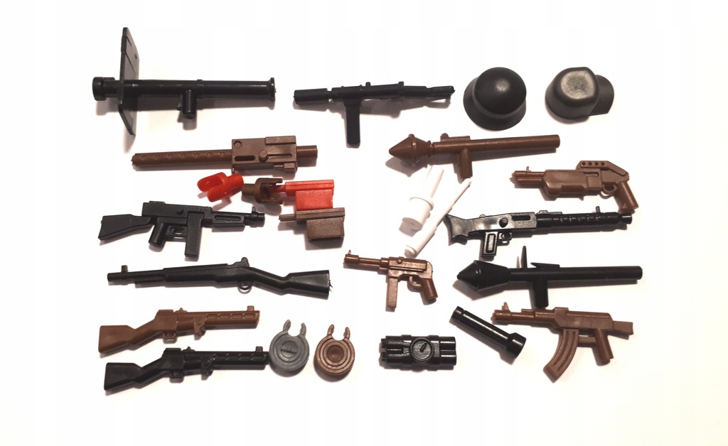 Zestaw Broni BrickKIT WWII dla Lego, Brickarms Z16 - 7638360555 ...