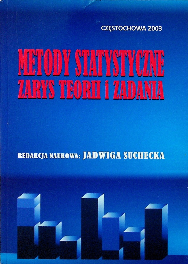 Metody statystyczne zarys teorii i zadania - 12102946970 - oficjalne archiwum Allegro