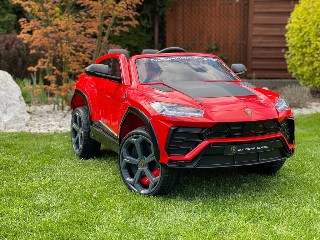 AUTO na akumulator LAMBORGHINI URUS CZERWONE 4x4 - 12073061764 ...