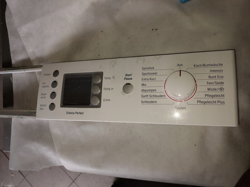 Programator pralka bosch Silence perfect - 13515687275 - oficjalne ...