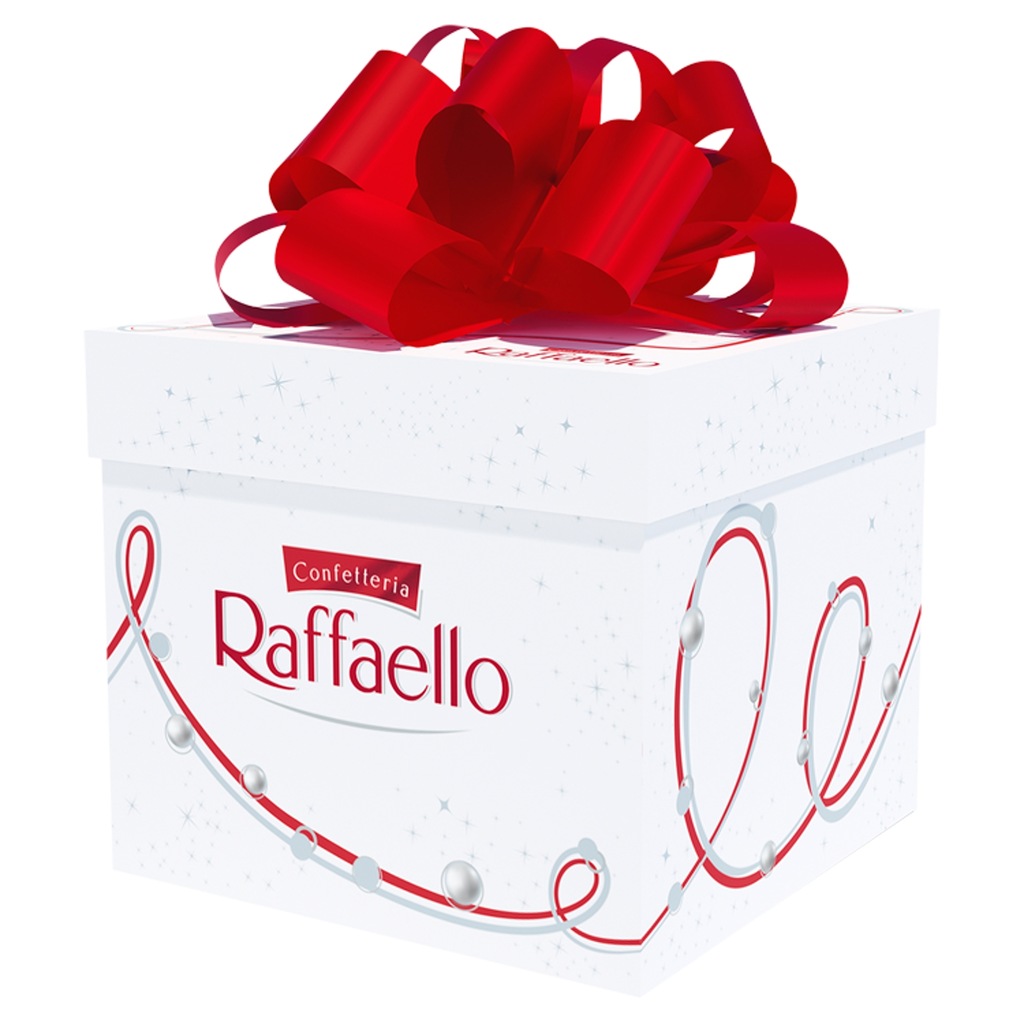 Raffaello pralinki pudełko BOX 300g z Kokardką CUKIERKI Urodziny ...