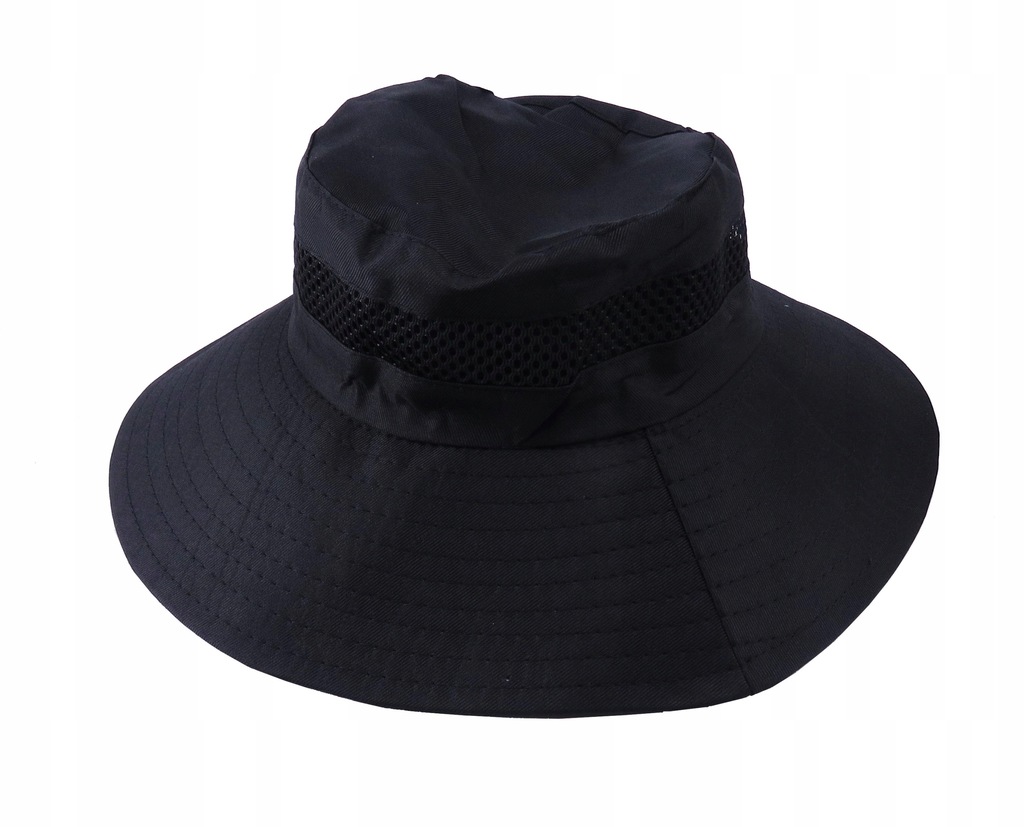 KAPELUSZ TURYSTYCZNY MATERIAŁOWY Z SIATKĄ - 13580971380 - oficjalne archiwum Allegro