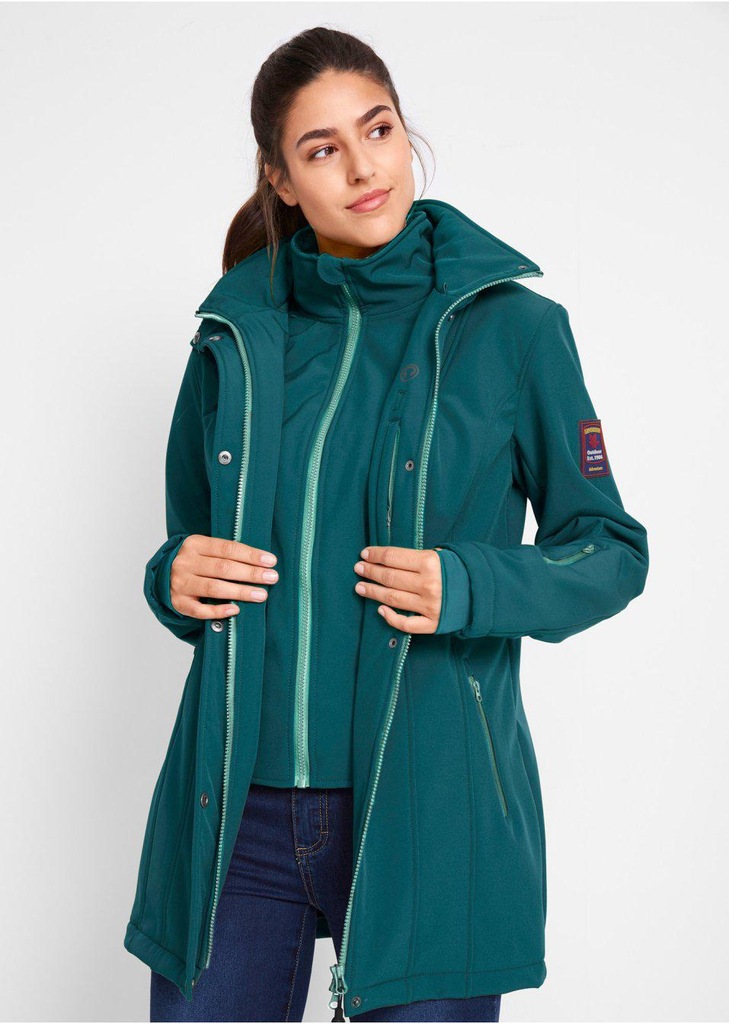 CZ4014 DŁUGA KURTKA SOFTSHELL__54 - 13678939056 - oficjalne archiwum Allegro