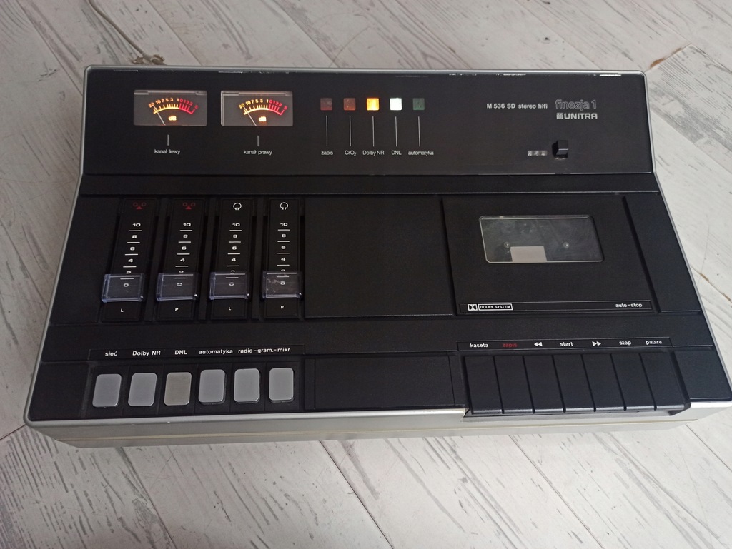 MAGNETOFON UNITRA M536 SD FINEZJA 1 - 12066493272 - oficjalne archiwum ...