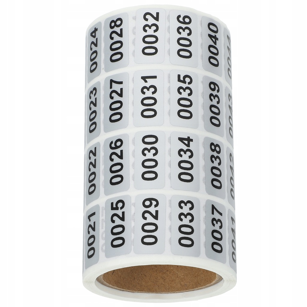 Numbered Stickers Small Size - 14657363619 - oficjalne archiwum Allegro