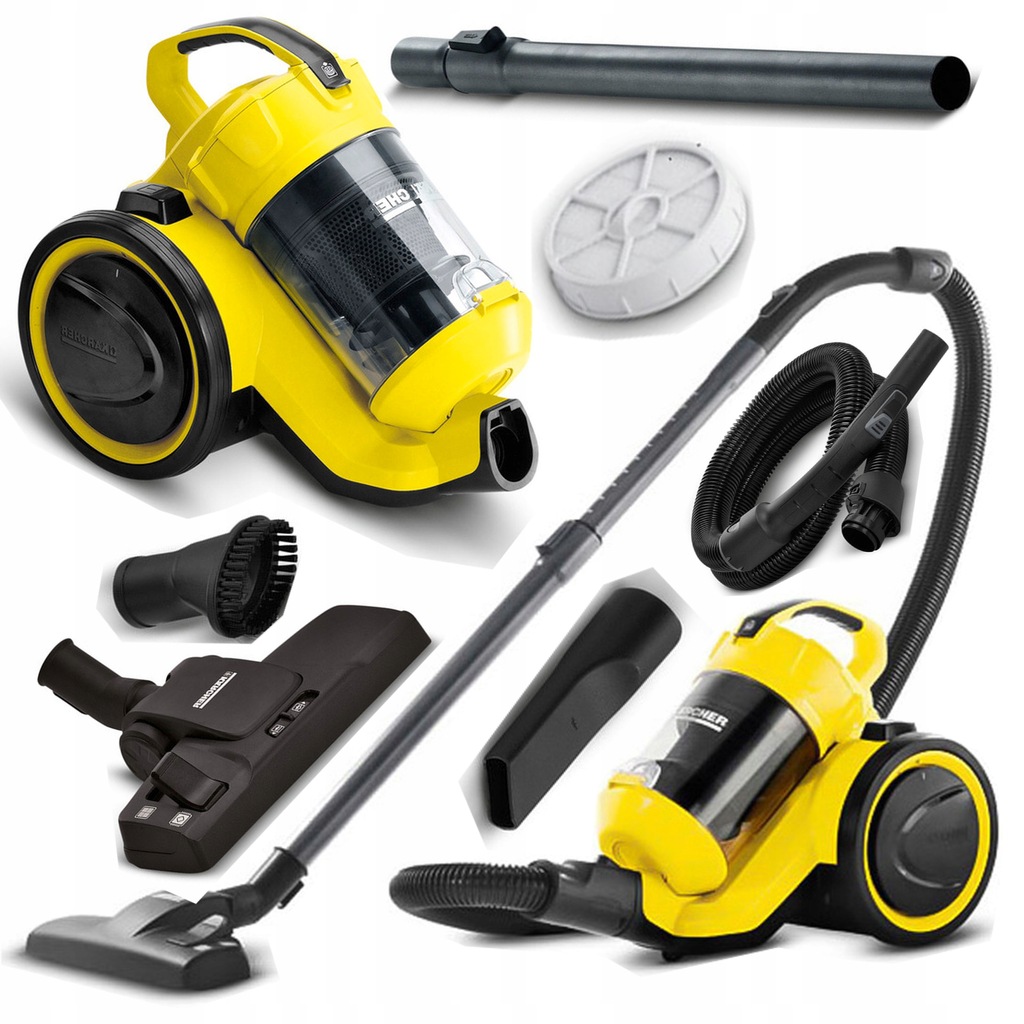 ODKURZACZ DOMOWY KARCHER VC3 BEZWORKOWY CYKLONOWY - 7918119225 - oficjalne archiwum Allegro