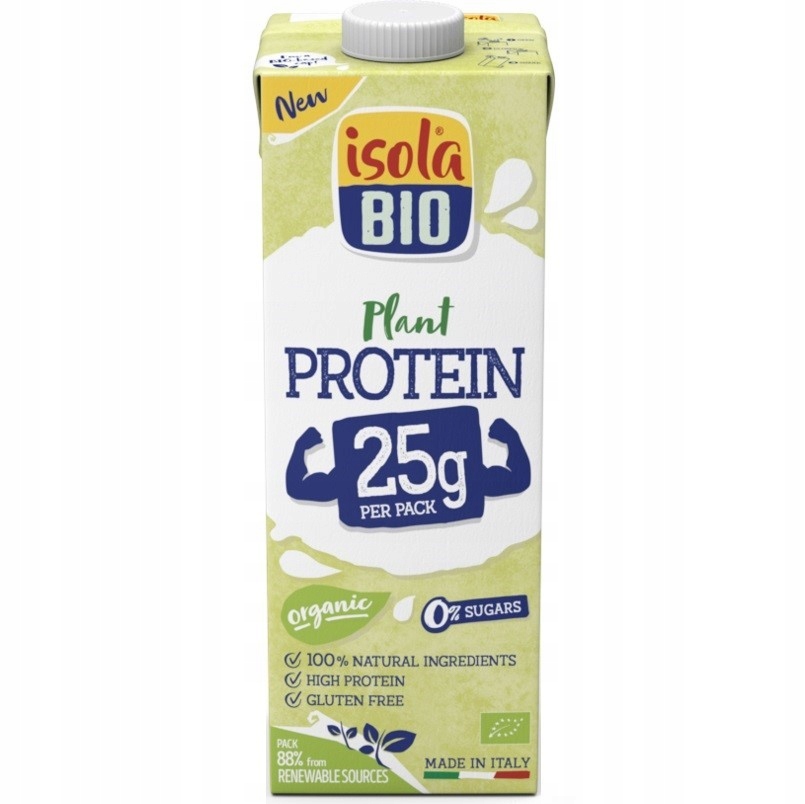 Napój z grochu proteinowy BEZGL. BIO 1 l (ISOLA BIO) ISOLA BIO ...