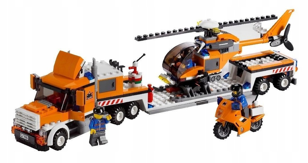 Lego City: 7686 - Laweta do przewozu helikoptera - 13425900365 ...