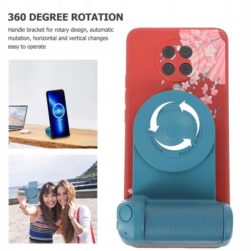 PHONE CAMERA HOLDER SMARTPHONE HANDLE GRIP MOBILE - 14347918169 ...