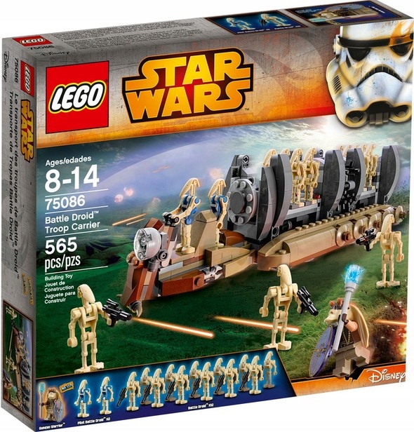 LEGO STAR WARS 75086 Transportowiec Battle Droid - 8967481491 ...
