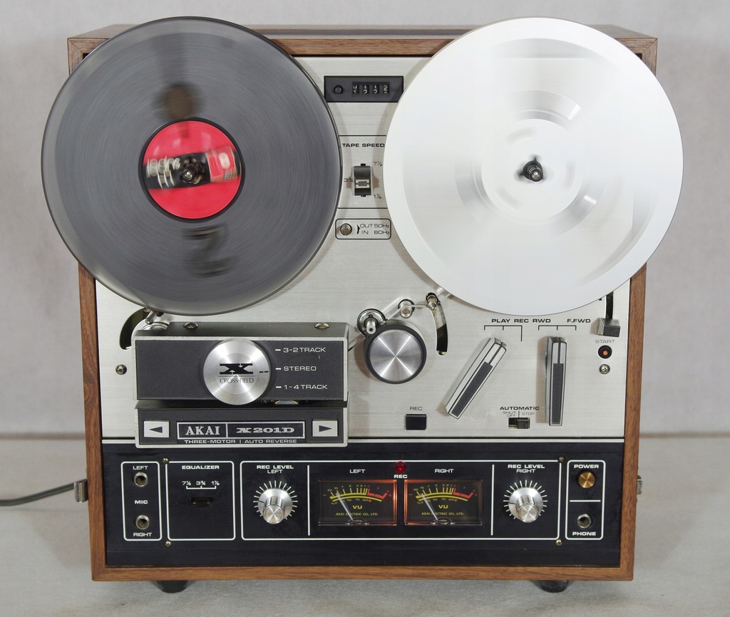 Akai X201D Magnetofon szpulowy Akai X-201D - 12610748725 - oficjalne archiwum Allegro
