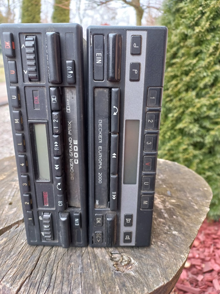 Radio BECKER Sprzęt Audio Głośniki Mercedes w124 - 11910110384 ...