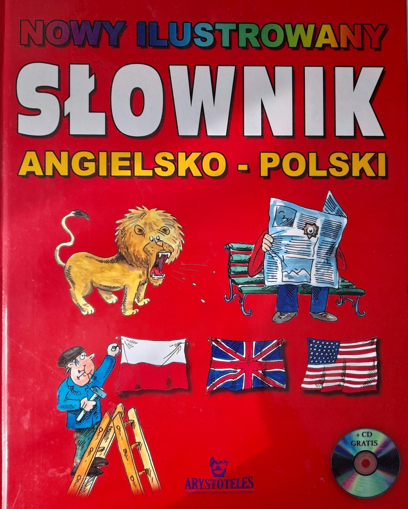 NOWY ILUSTROWANY SŁOWNIK ANGIELSKO-POLSKI+PŁYTA CD - 12107448800 ...