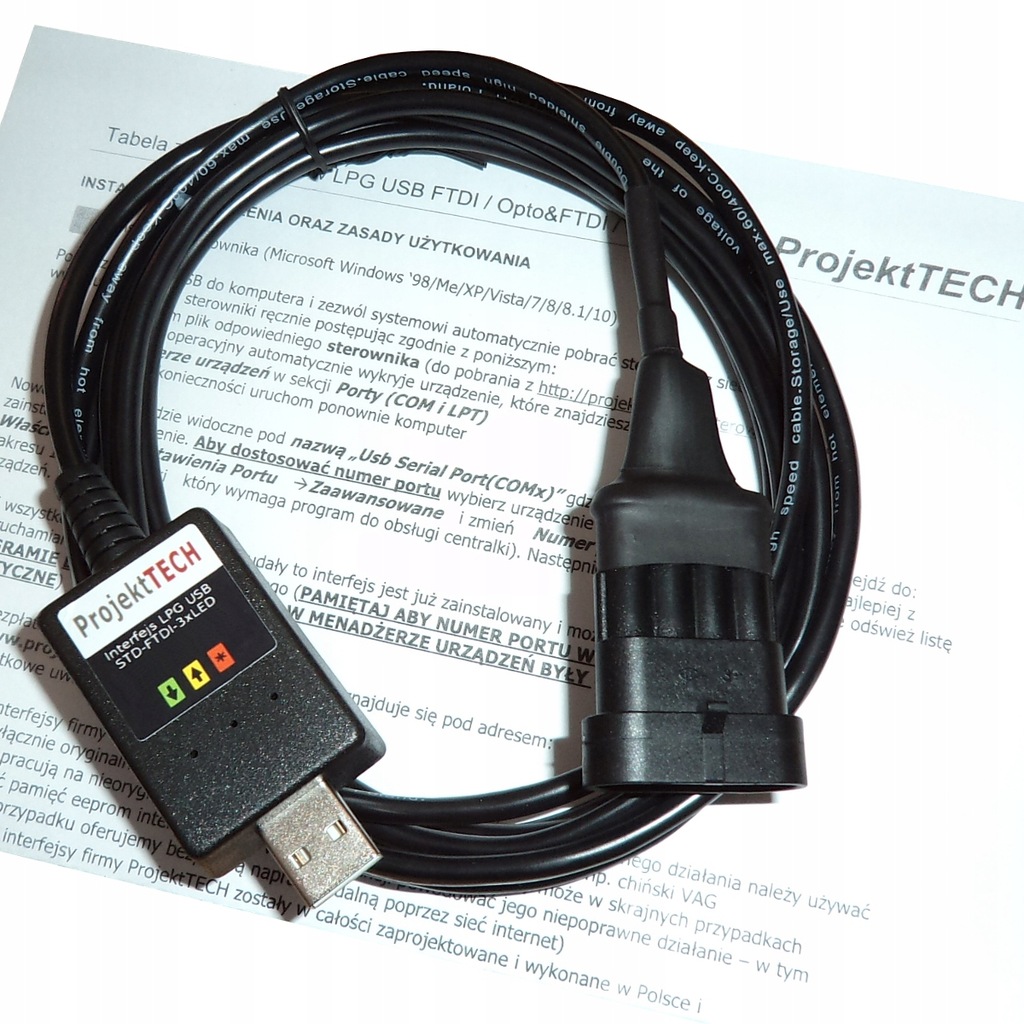 PTstd7 Interfejs LPG USB STAG KME LPGTECH - 10632208135 - oficjalne ...