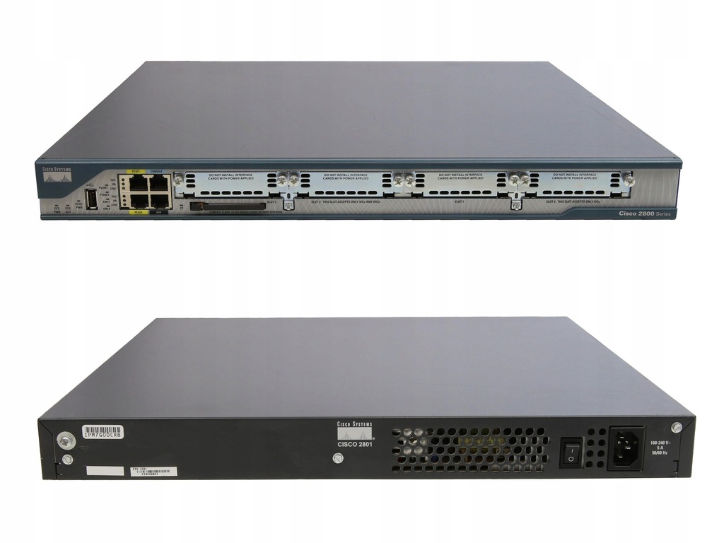 Router CISCO 2801 | 2800 Series - 13965262120 - oficjalne archiwum Allegro