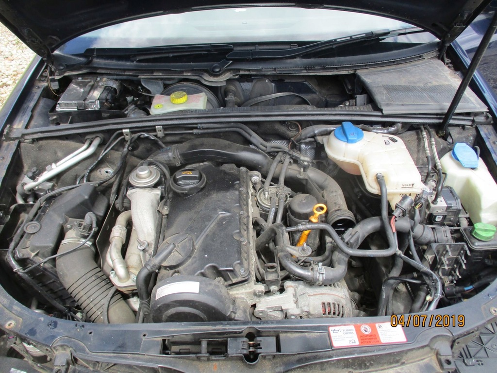AUDI A4 B6 1.9 TDI 130KM WIĄZKA INSTALACJA SILNIKA - 8433915008 - oficjalne archiwum Allegro