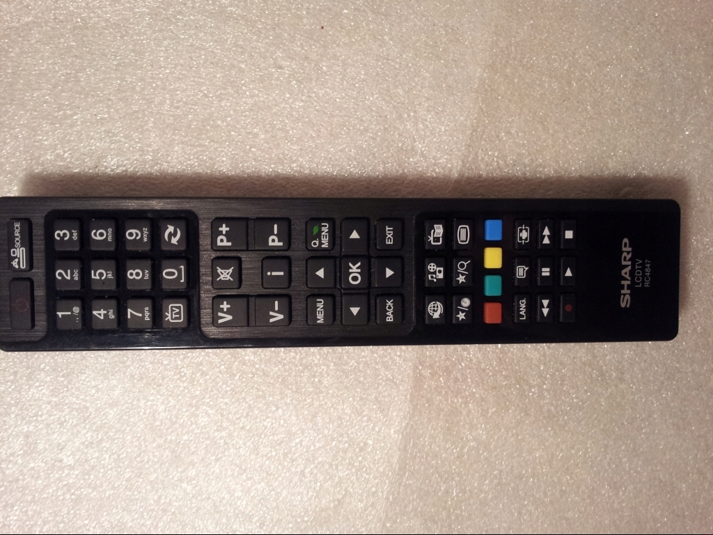 oryginalny pilot SHARP - RC4847 - TV - 11356500103 - oficjalne archiwum ...