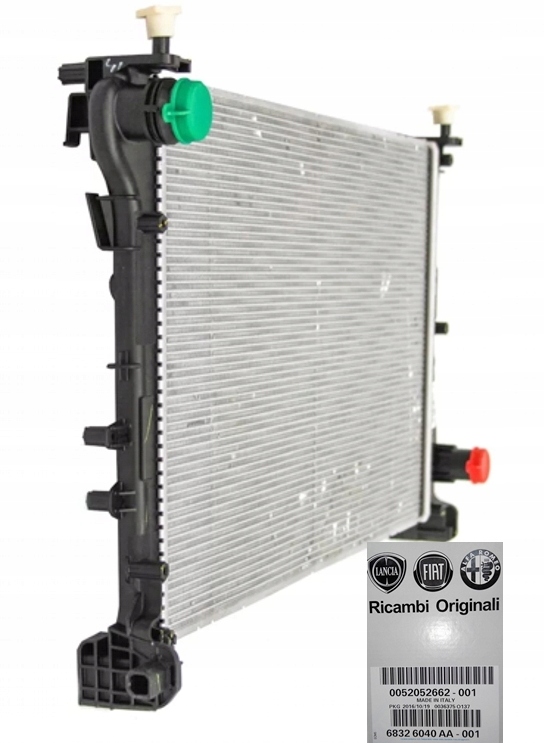 Chłodnica wody FIAT TIPO 15- 19 1,6 ORYG 52052662 - 8640984321 ...