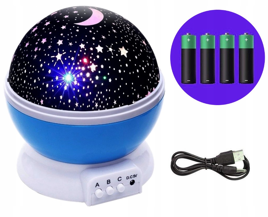Купить НОЧНОЙ СВЕТ ЗВЕЗДНЫЙ ПРОЕКТОР НЕБО ПОВОРОТНАЯ ЛАМПА: отзывы ...