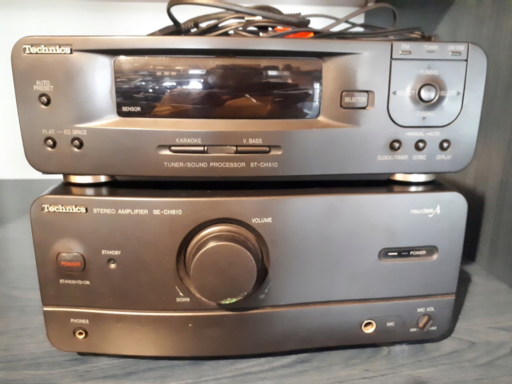 WZMACNIACZ TECHNICS SE-CH610 + TUNER ST-CH510 - 13312010223 - oficjalne ...