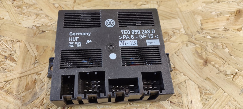 VW T5 T6 7E0 MODUŁ DRZWI STEROWNIK DRZWI SPRAWNY - 14006235754 ...