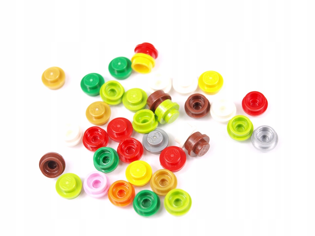 LEGO Elementy Klocki MIX 4073 Pin Okrągły A989 - 11686400947 ...