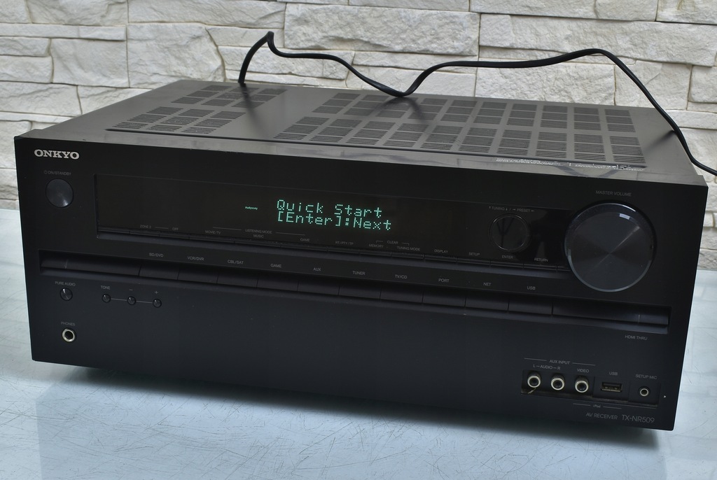 Onkyo TX-NR509 Uszkodzony amplituner multimedialny - 12231976964 - oficjalne archiwum Allegro