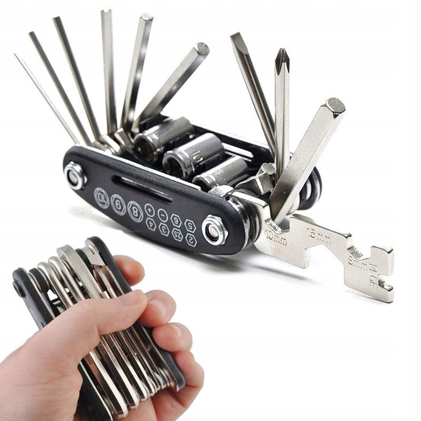 KLUCZE ROWEROWE Zestaw 16w1 Rower Imbuls Klucz - 9175518882 - oficjalne ...