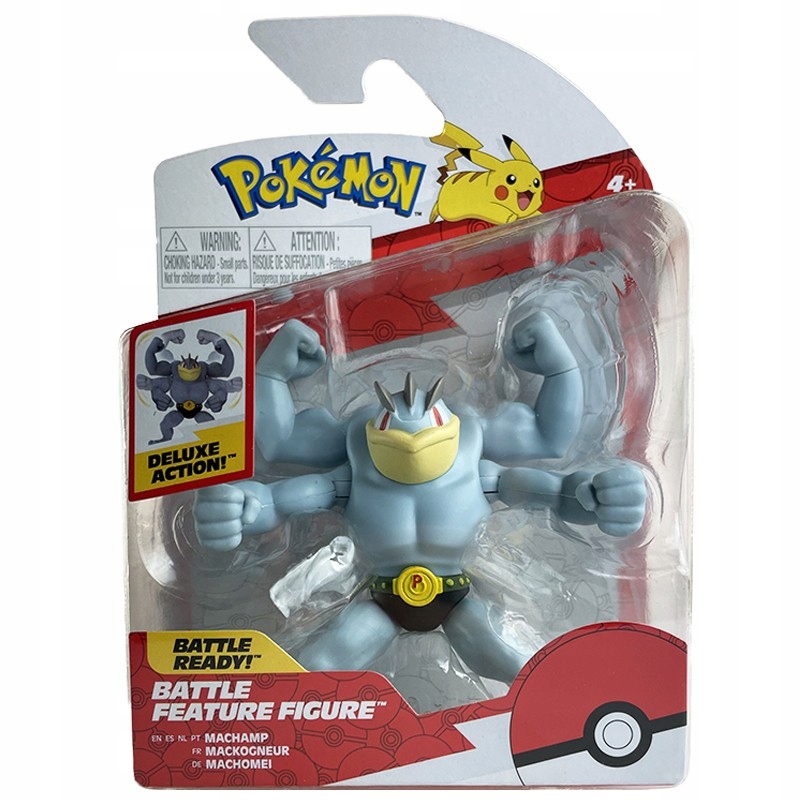 POKEMON BATTLE FEATURE FIGURE FIGURKA MACHAMP - 11807459911 - oficjalne ...