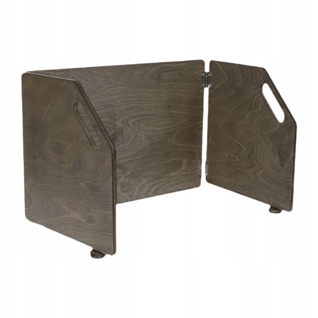 Wood Camping Stove Windscreen, Outdoor Windshield Cooker Folding Dark ...