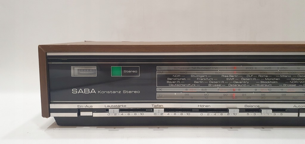 Amplituner SABA Konstanz Stereo VINTAGE - 11759895509 - oficjalne ...