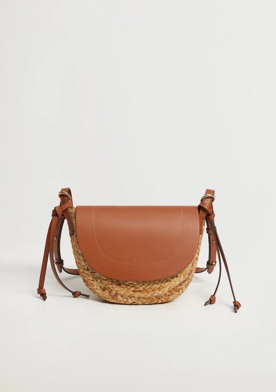 MANGO Torebka torba kosz koszyk torba z juty hit - 12278293271 - oficjalne archiwum Allegro