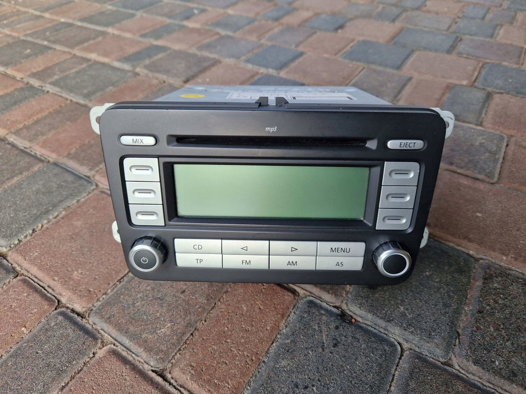 RADIO CD MP3 RCD300 VW GOLF POLO TOURAN PASSAT inne 1K0035186AD Z KODEM - 15324361943 ...