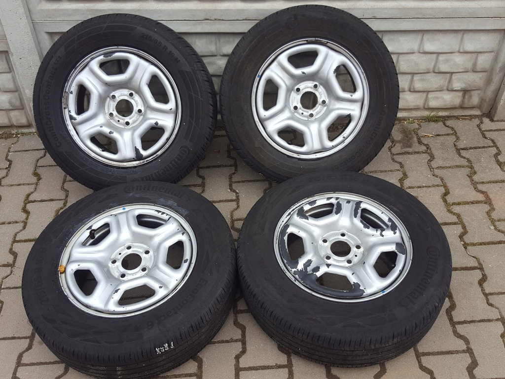 DACIA DUSTER II Koła felgi opony Continetal 16 cal - 12161428428 ...