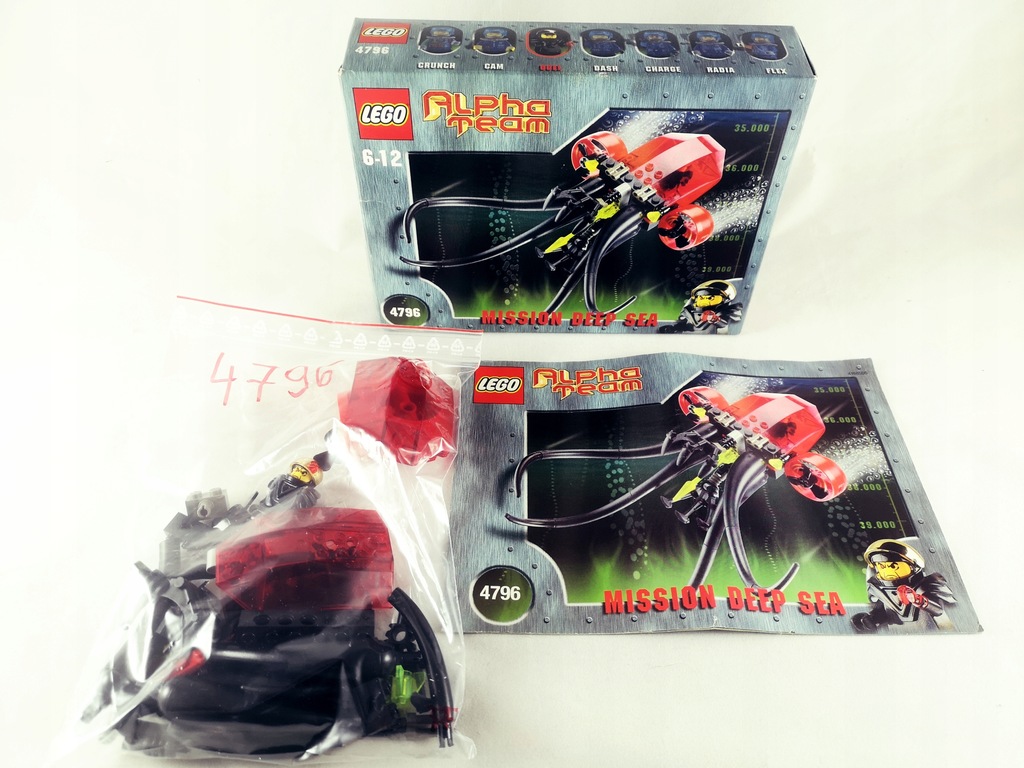 LEGO 4796 Alpha Team Ogel Mutant Squid - 11325106818 - oficjalne ...