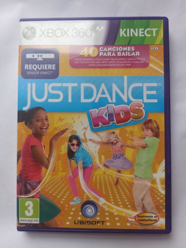 JUST DANCE KIDS XBOX 360 X360 - 12814778014 - oficjalne archiwum Allegro