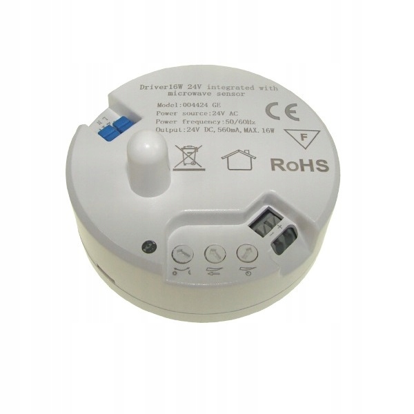 Czujnik Ruchu Mikrofalowy z Zasilaczem LED 16W 24V - 12301419945 ...